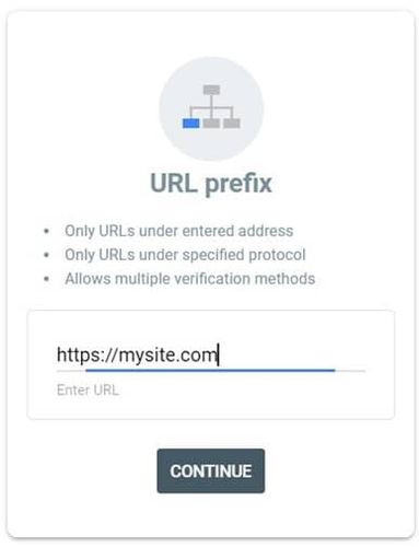 تفاوت بین Domain و URL Prefix در سرچ کنسول چیست؟